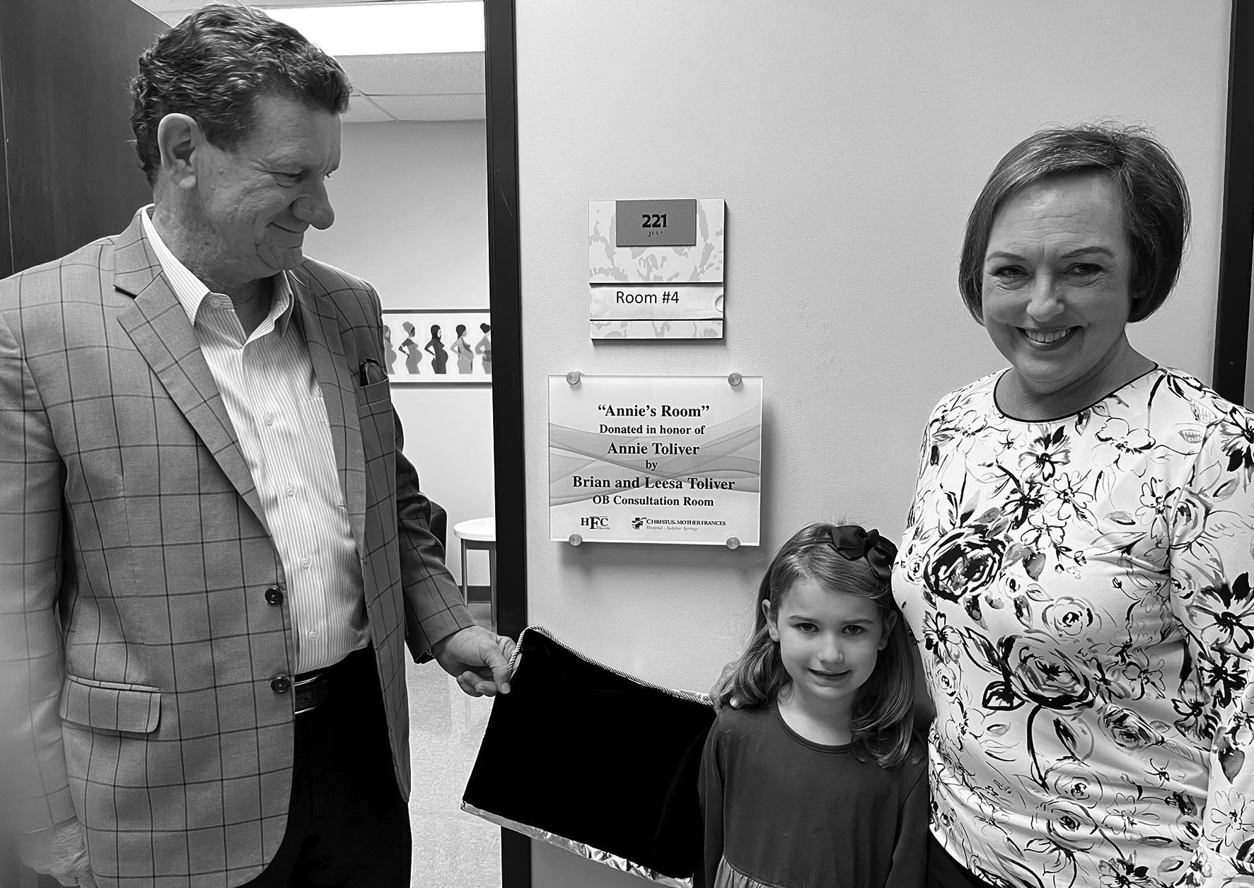 Unveiling, blessing held for Annie's Room | The Sulphur Springs News ...